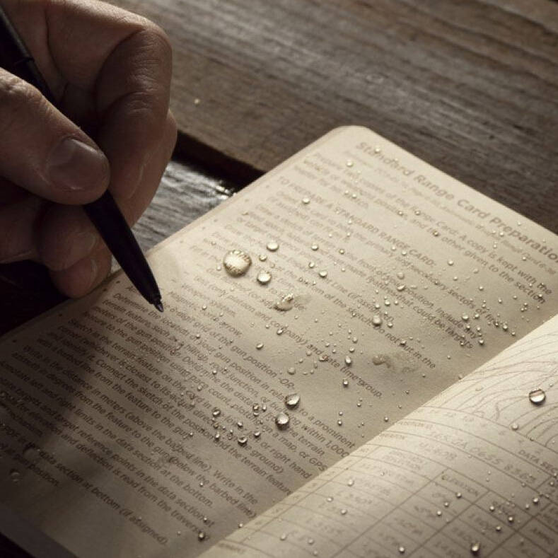 Rite in the Rain - Stapled Waterproof Notes - 3-pack - 4.625x7" - Tan ...