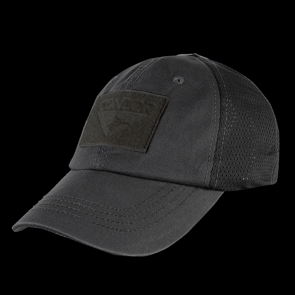 Condor Mesh Tactical Cap - Black - TCM-002 | - Laplander.eu | Bushcraft ...