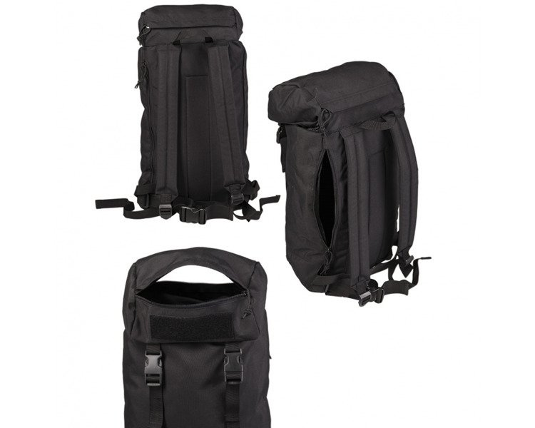 Mil-Tec Walker 20l Black backpack - Laplander.en